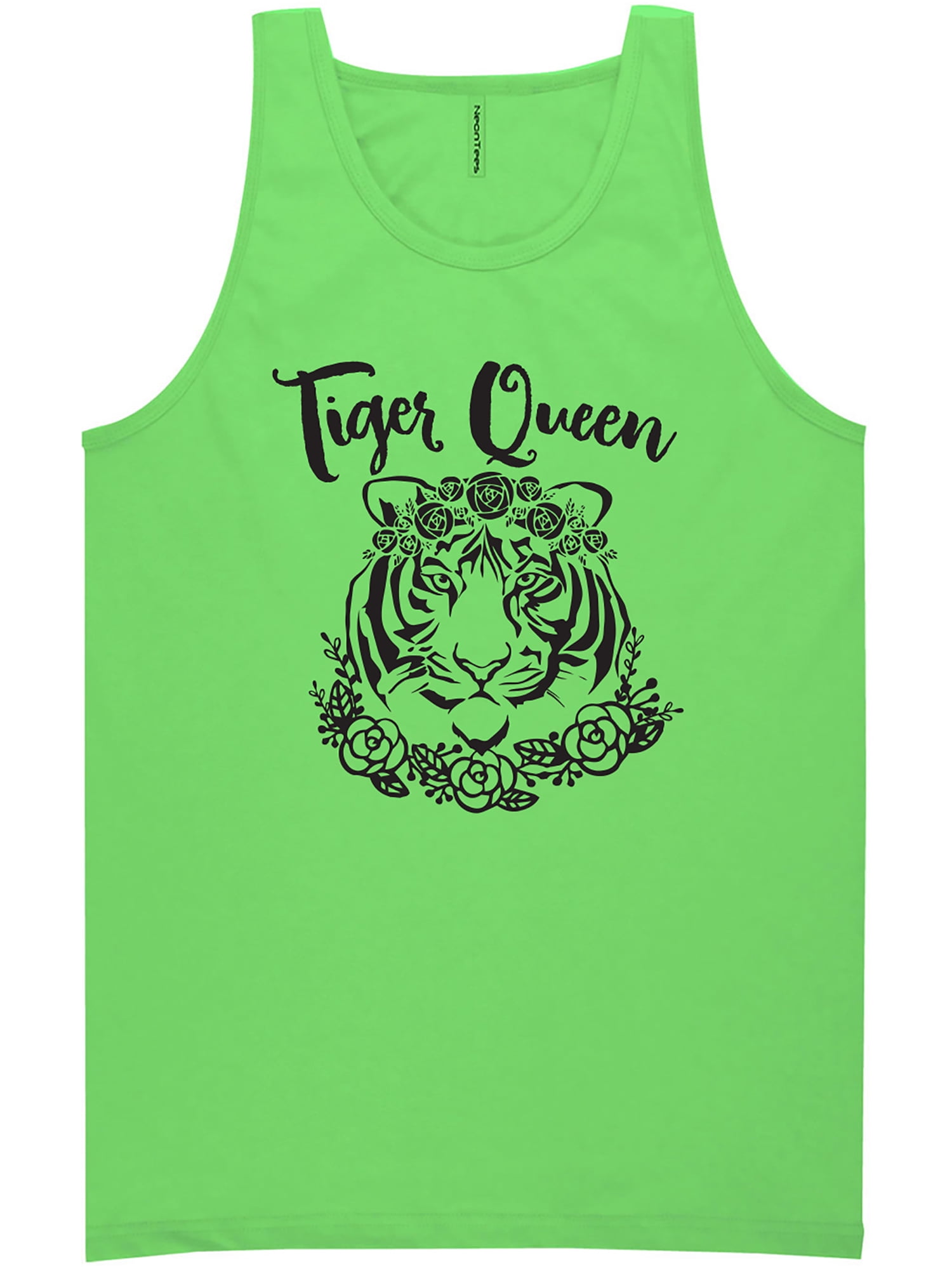 Tiger Queen Neon Tank Top - Walmart.com