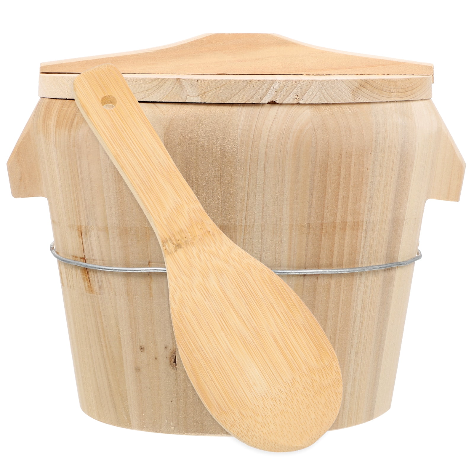 OUNONA Wooden Rice Steaming Bucket for Kitchen Use Made with Premium ...