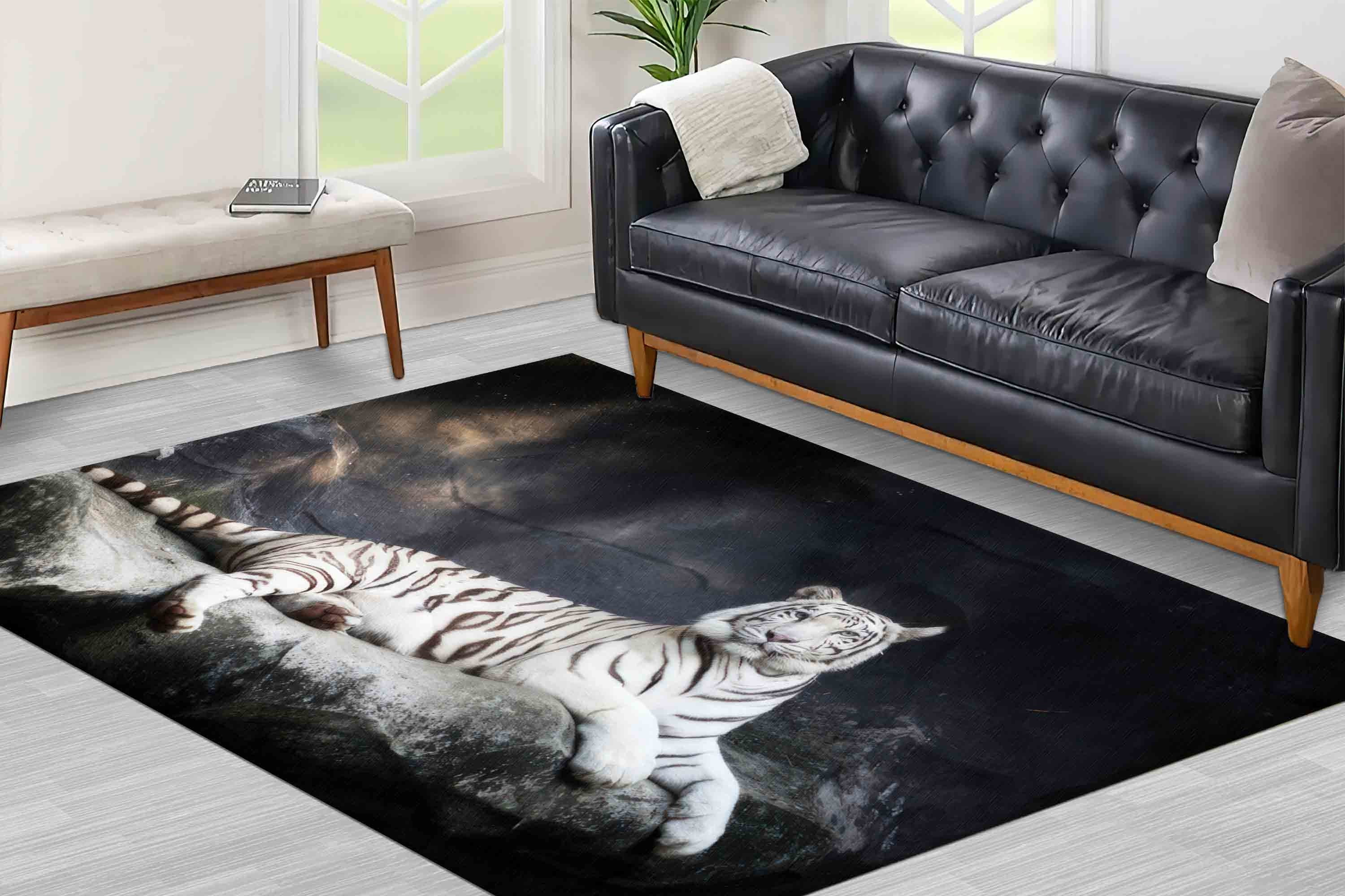 Tiger Rugs, Man Cave Rugs, Farmhouse Rug, Animal Rugs, Bath Rug, Runner ...