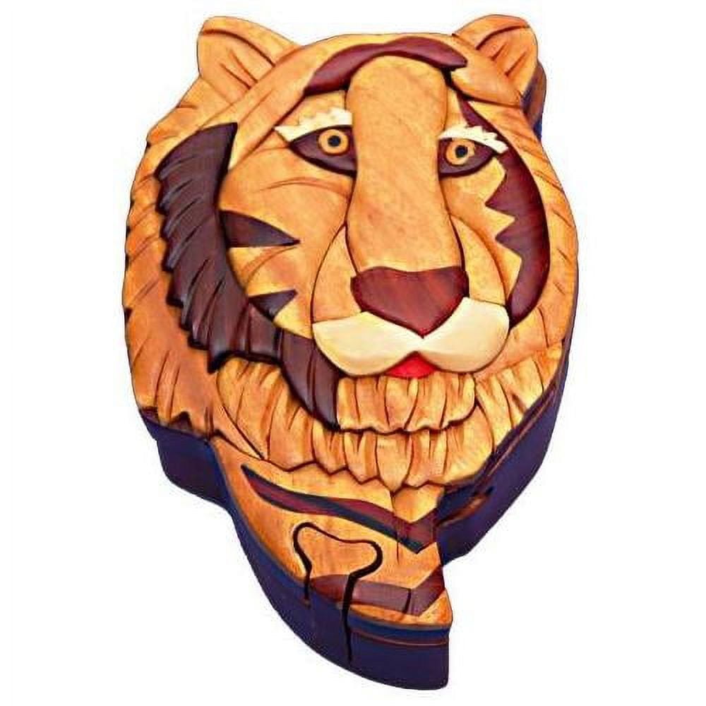 Tiger - Secret Wooden Puzzle Box - Walmart.com