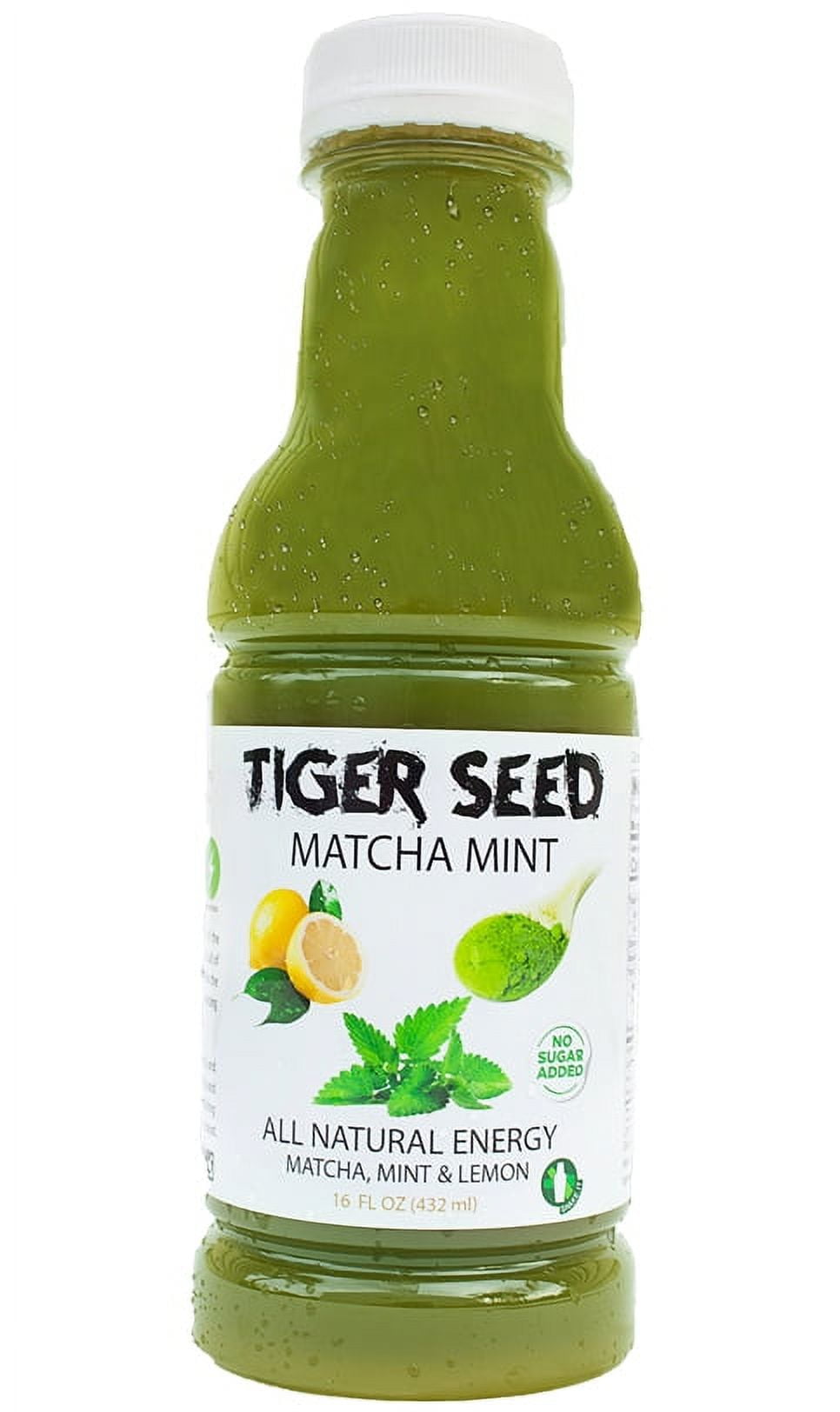 Tiger Seed Organic Matcha Mint 16 oz - Walmart.com