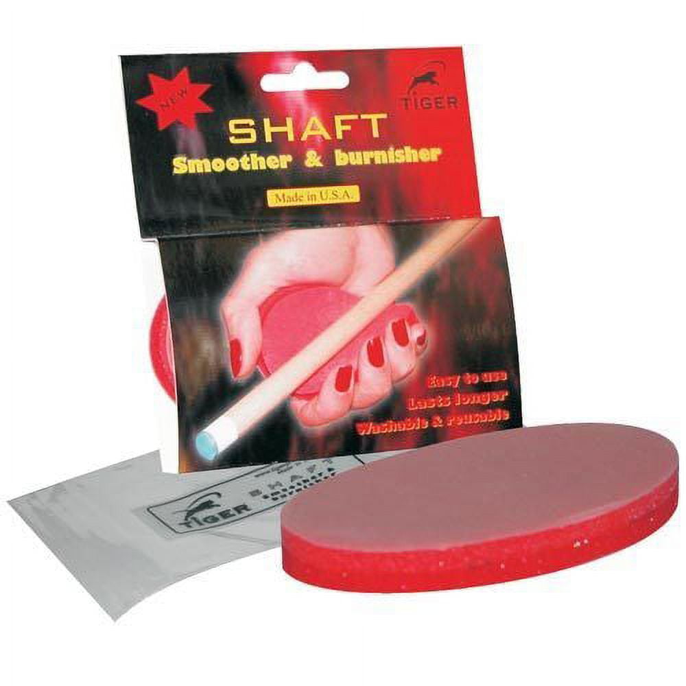 Tiger Shaft Smoother & Burnisher - Clean Your Pool Cue Shaft Like A Pro ...