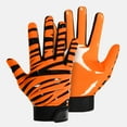 Tiger Stripes Sticky Football Receiver Gloves - Walmart.com