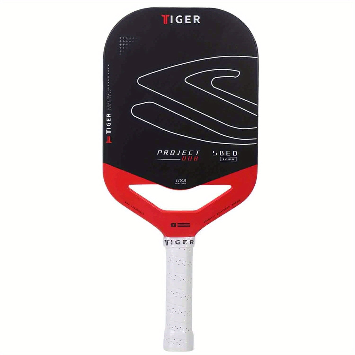 Tiger T700 Carbon Fiber Pickleball Paddle - 16mm Structure & T700 ...