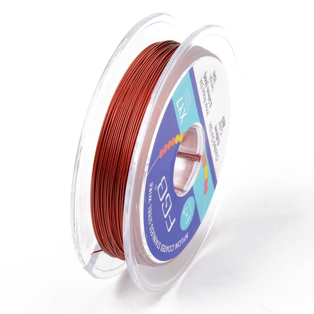 Tiger Tail Beading Wire 7-Strand Bead Stringing Wire Nylon Coated ...