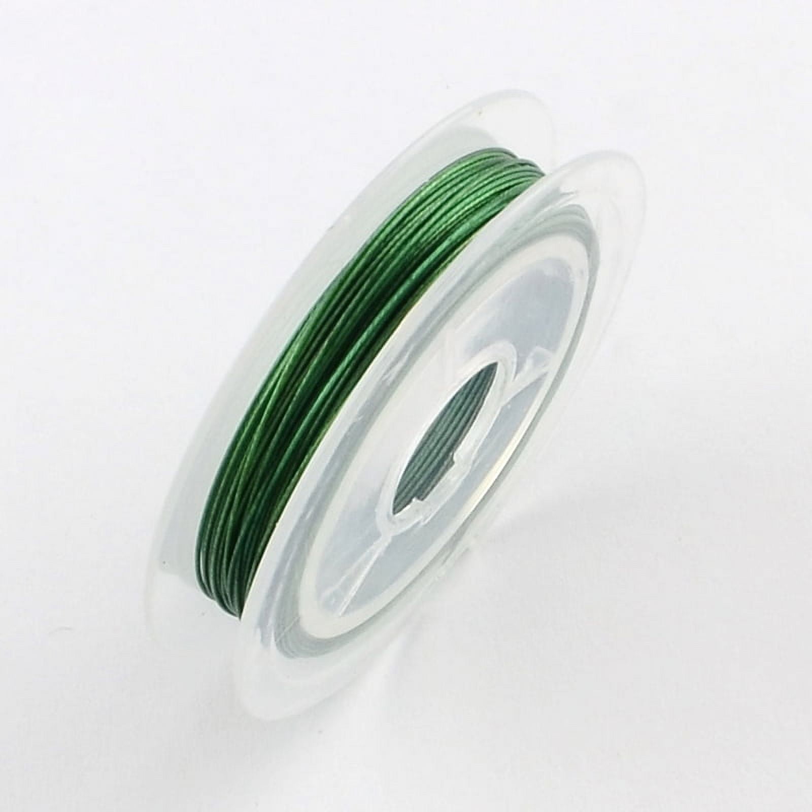 Tiger Tail Wire Nylon-coated Stainless Steel Medium Sea Green 25 Gauge ...