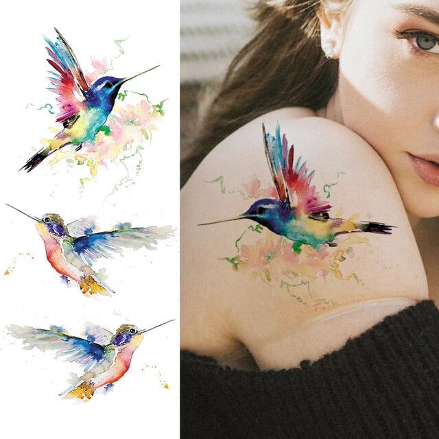 Tiger Temporary Tattoos Sticker Fashion Animal Waterproof Tattoos Fake ...
