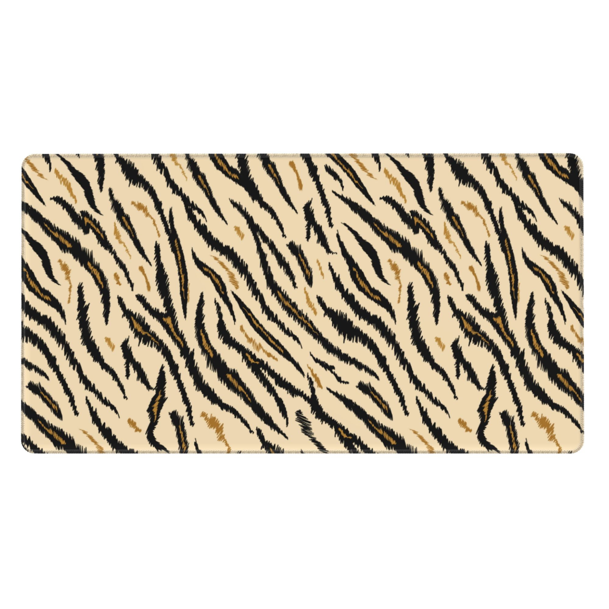 Tiger-Texture-Seamless-Animal-Pattern Large Gaming Mouse Pad, Large ...