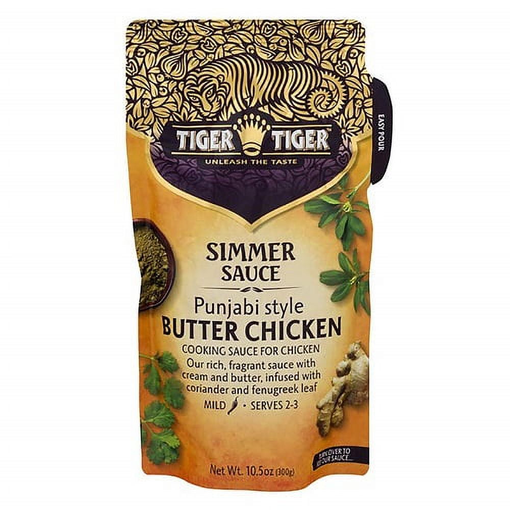 Tiger Tiger Butter Chicken Simmer Sauce Pouch 300g (Pack of 6 ...