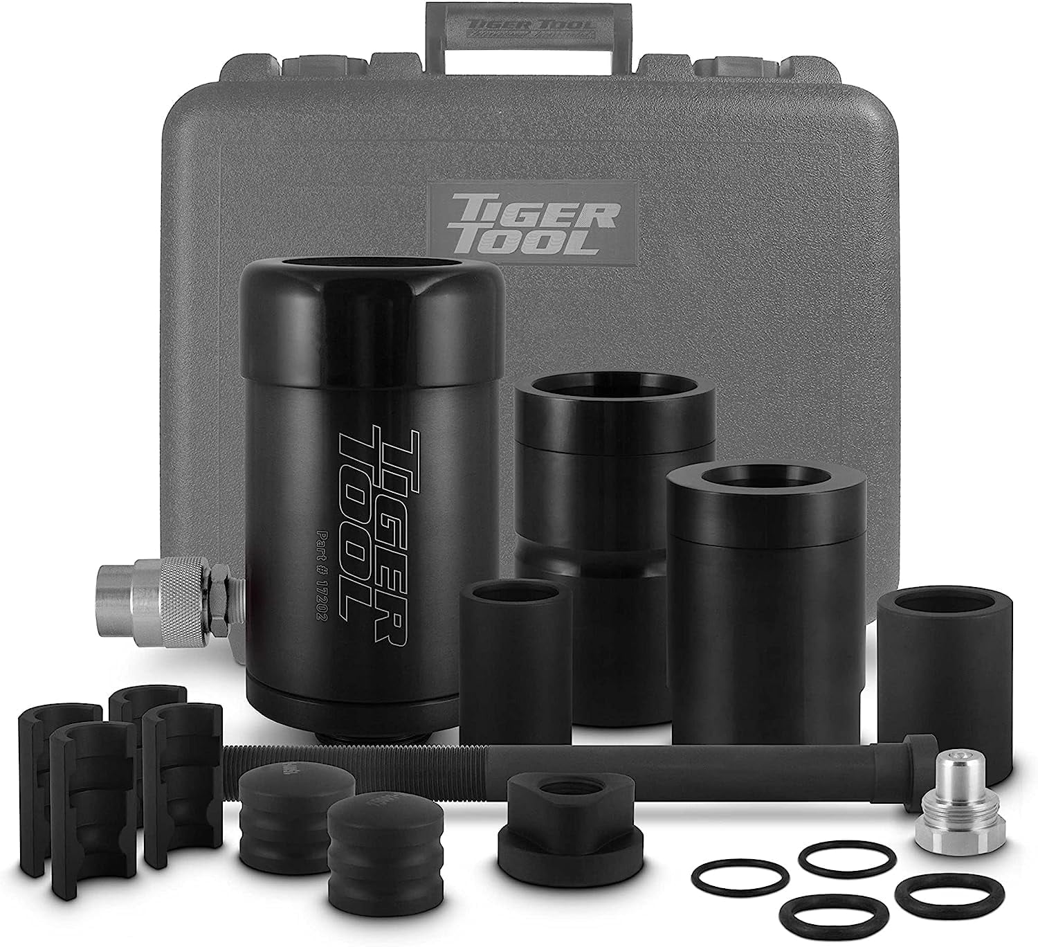 Leaf Spring Pin & Bushing Starter Kit | Tiger Tool 15000 (Adapters sold ...