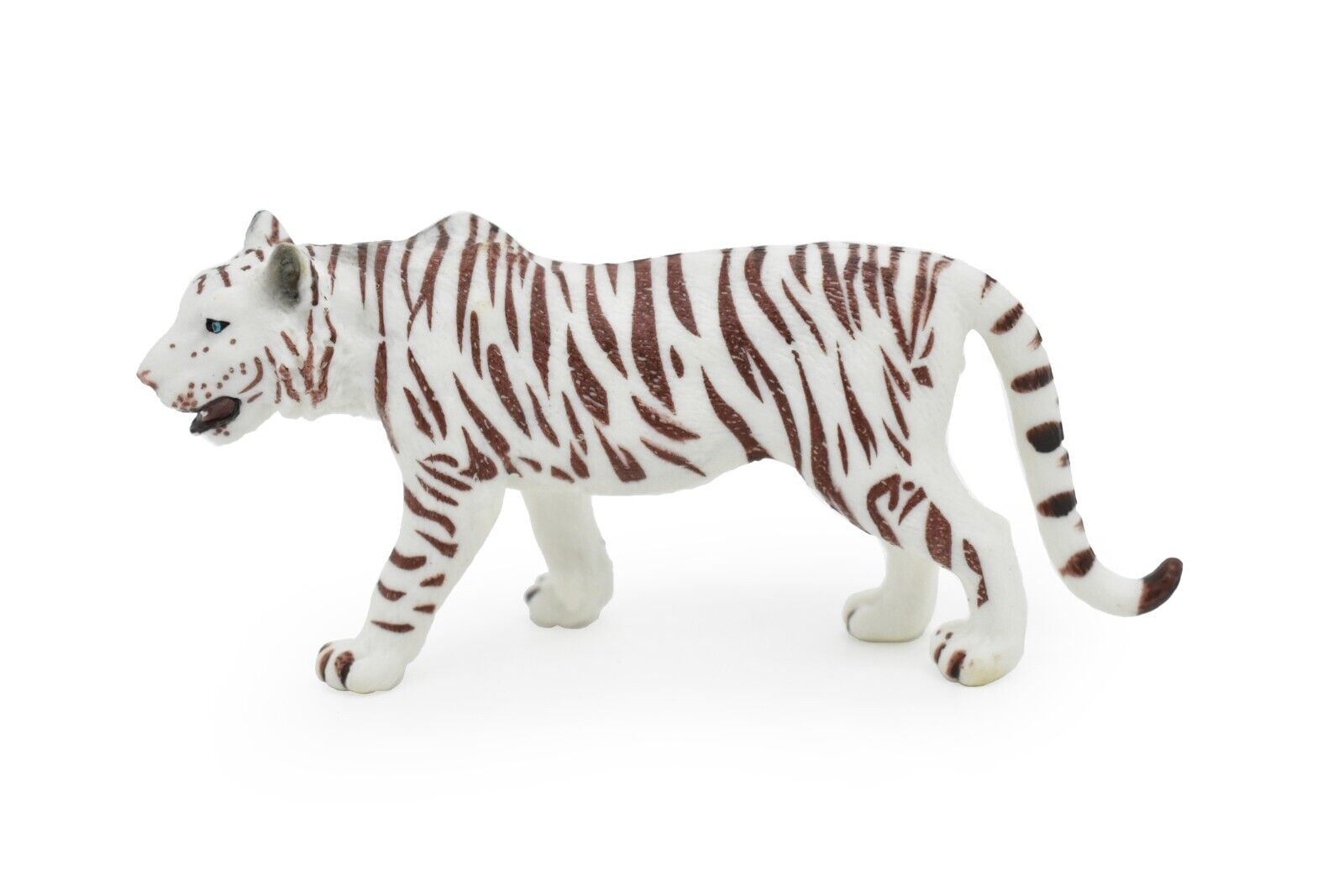 Tiger Toy, White, Bengal, Siberian, Very Realistic Rubber Figure, Model ...
