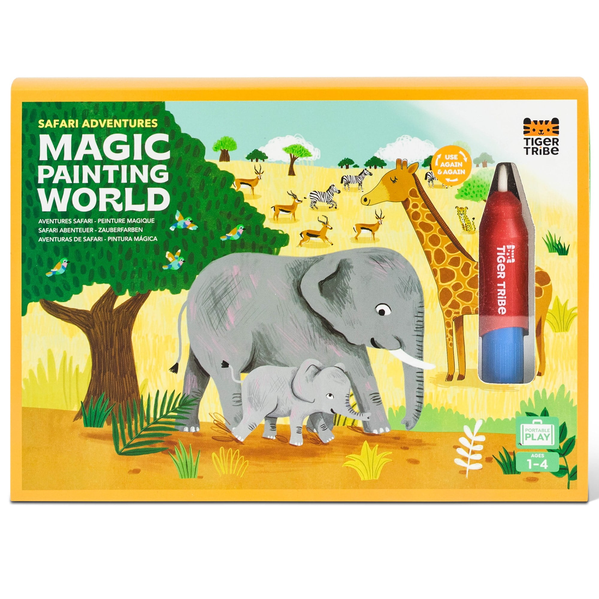 Tiger Tribe: Magic Water Painting World - Safari Adventures - 4 ...