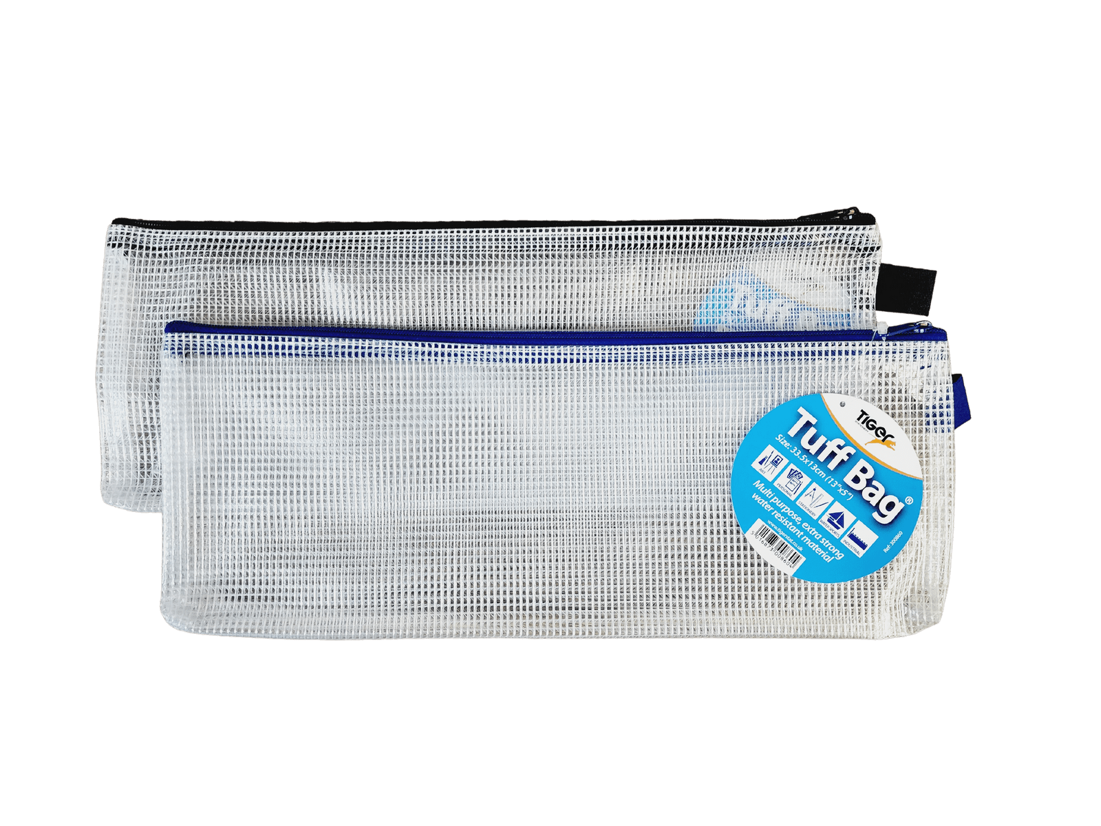 Tiger: Tuff Bag Zip Pouch - Set of 2 - Walmart.com