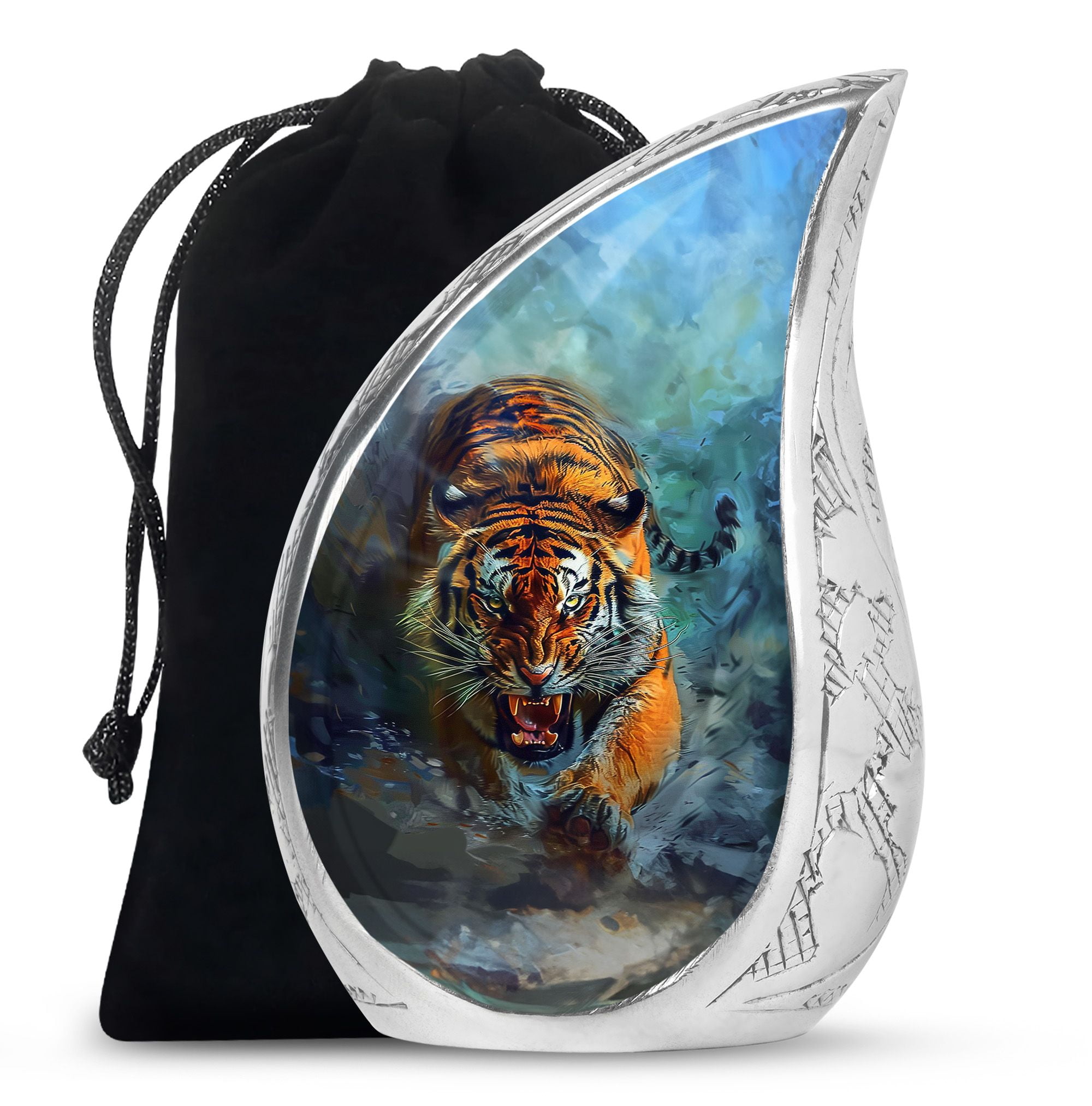 Tiger Urn - Large Urns For Human Ashes - Urn For Ashes For Women ...