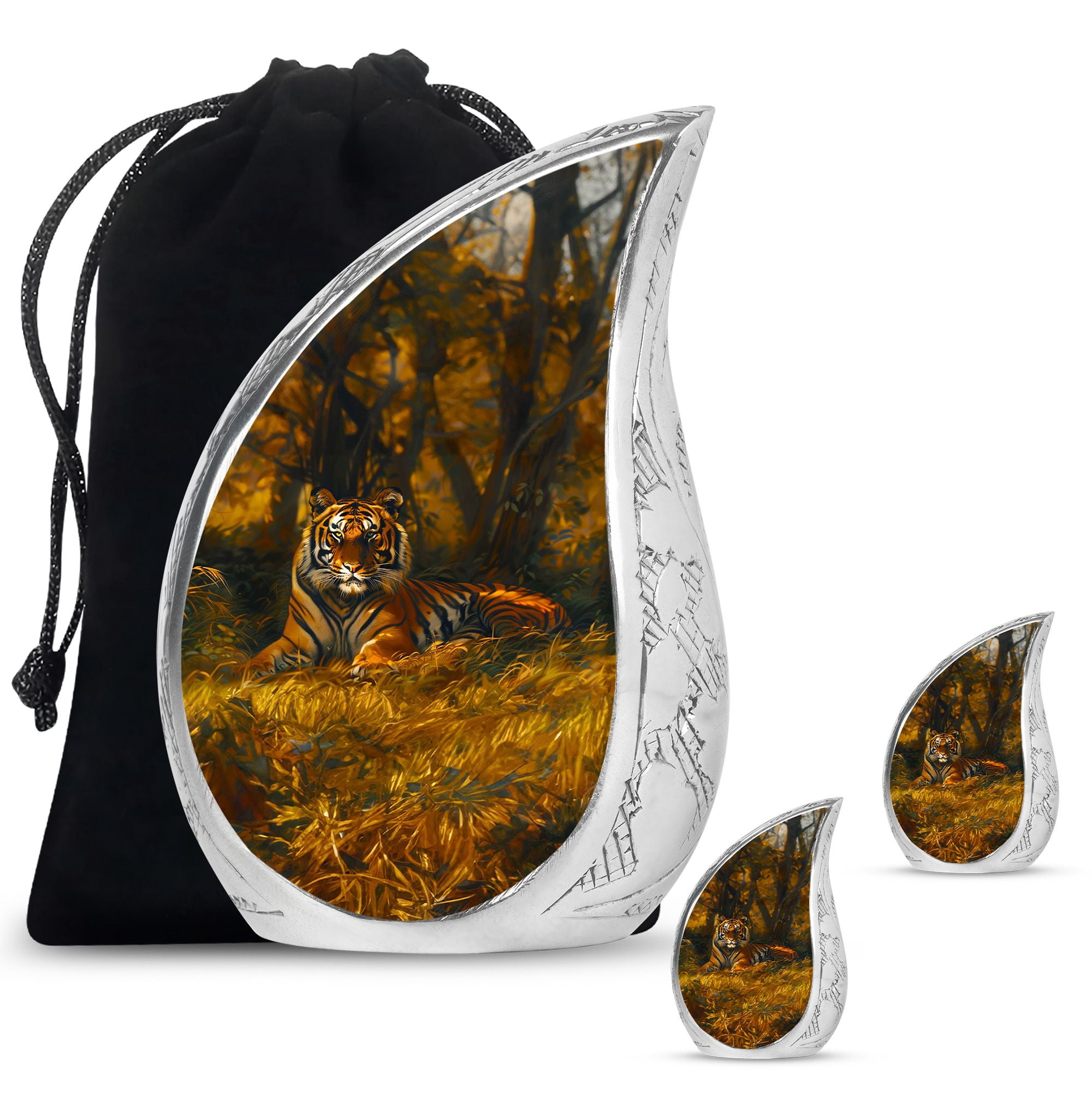 Tiger Urn - Mini Urns For Human Ashes - Urns For Human Ashes Adult ...