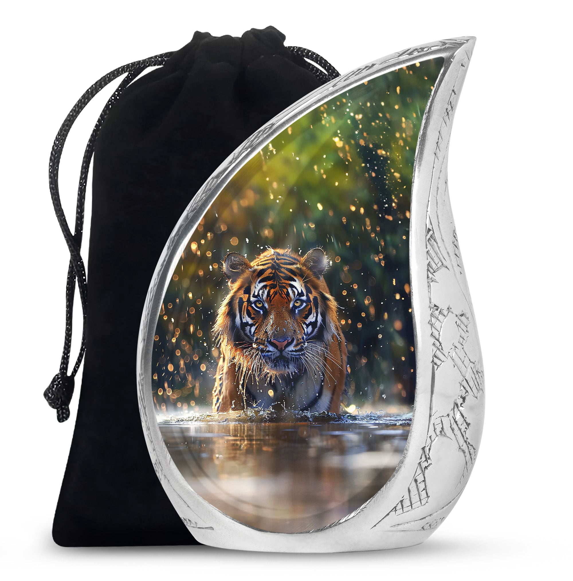 Tiger Urn - Urns For Human Ashes Adult Man - Large Urns For Human Ashes ...
