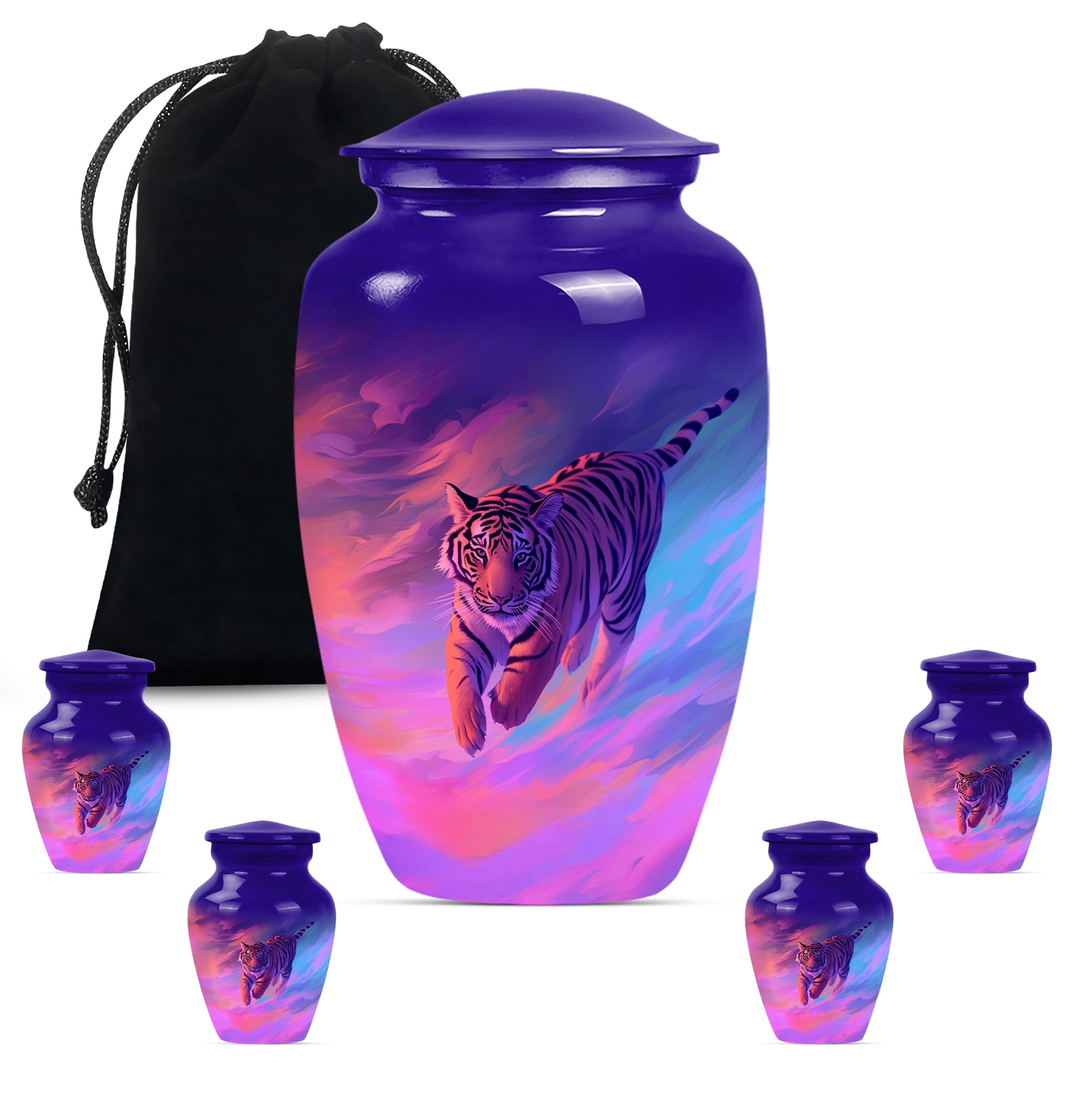 Tiger Urn, mini Urn, baby Urns for Ashes, Urn for Ashes Adult Male ...