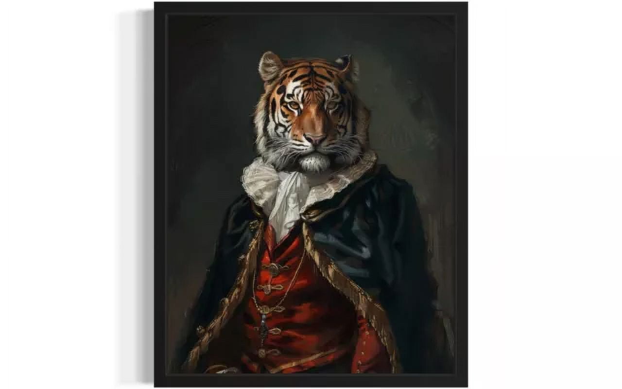 Tiger Vampire Animal Photo Art Print Poster Wall Art Painting NO FRAMED ...