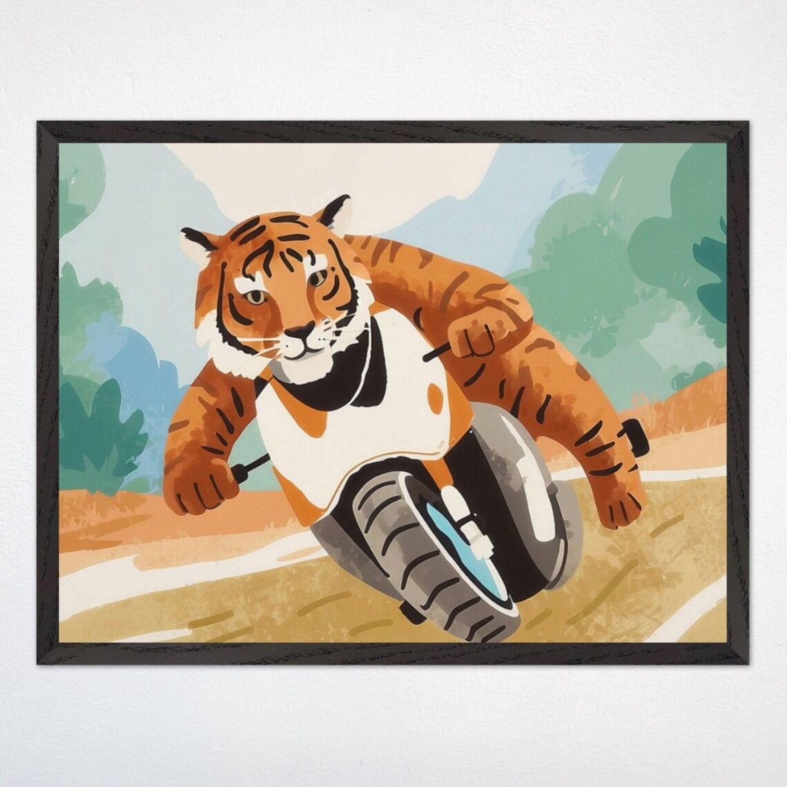 Tiger Wall Art For Nursery And Kids Rooms, Tiger Wall Decor, Poster For ...