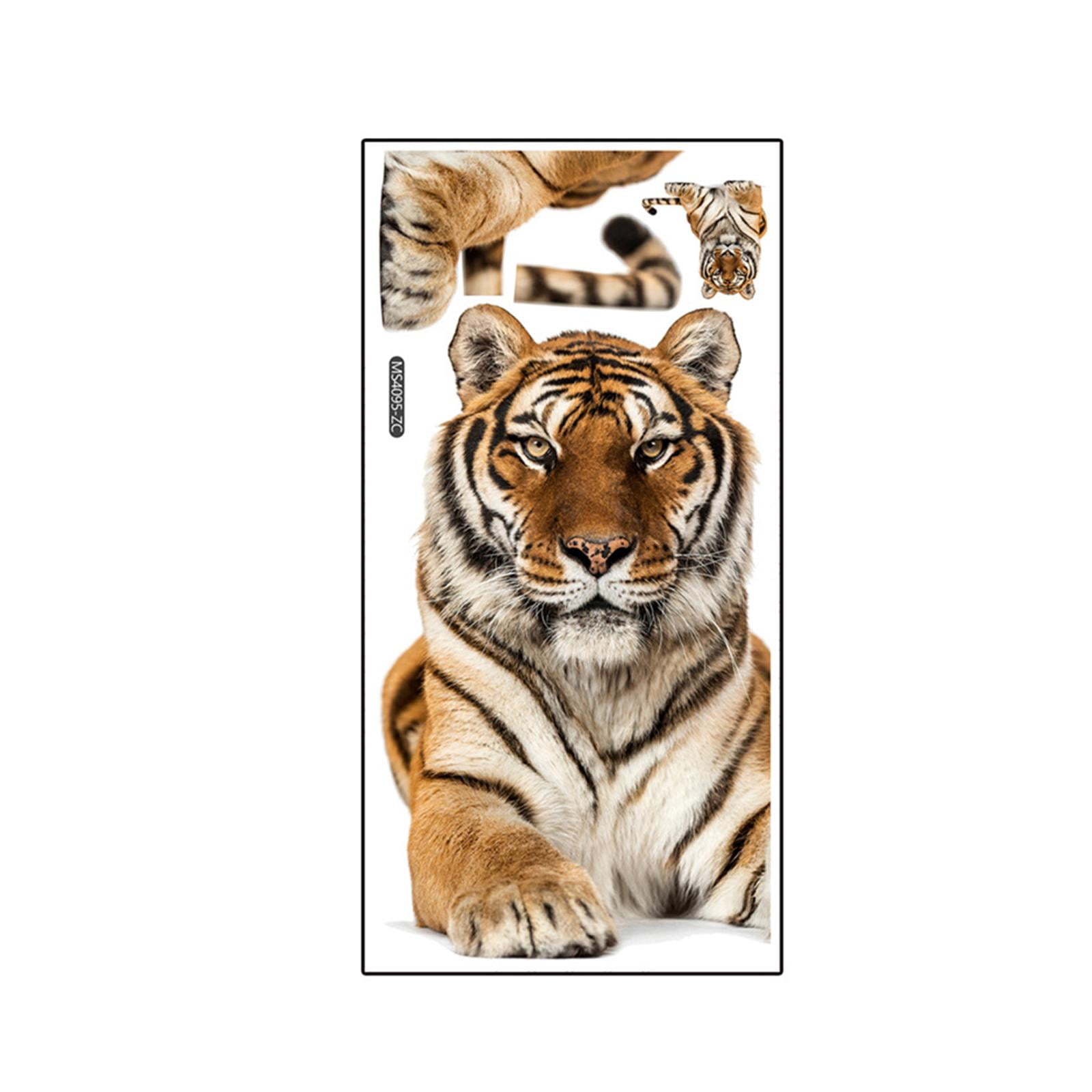 Tiger Wall Decor Wall Decal, Home Decoration, PVC, Wall Decal,DIY Art ...