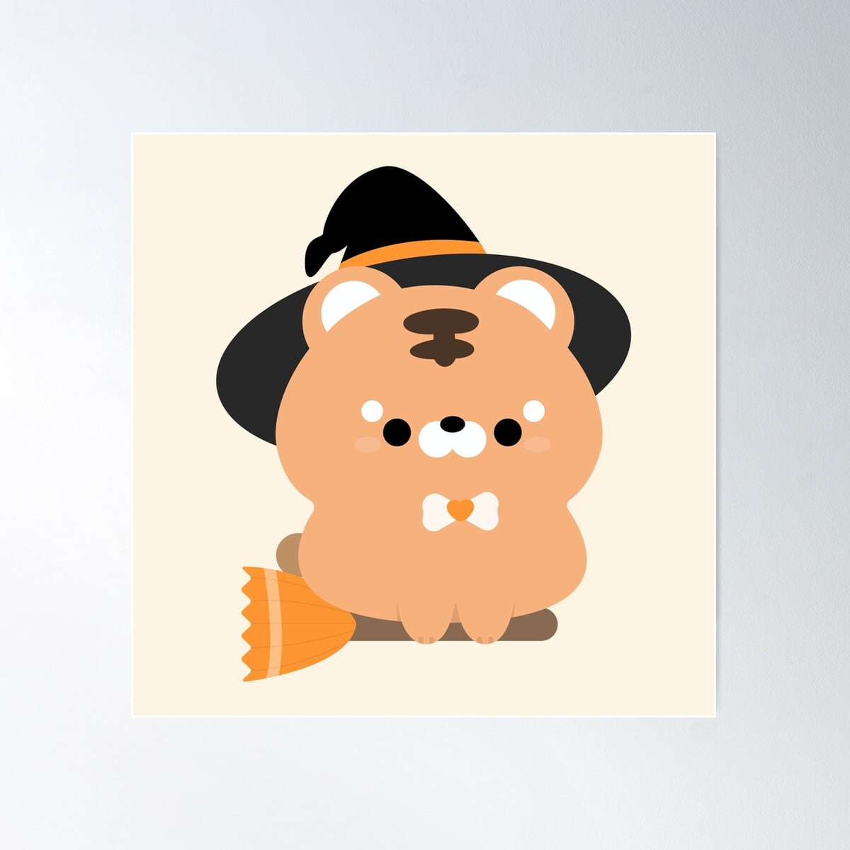 Tiger Witch Poster Wall Art, Modern Wall Decor For Living Room Bedroom ...