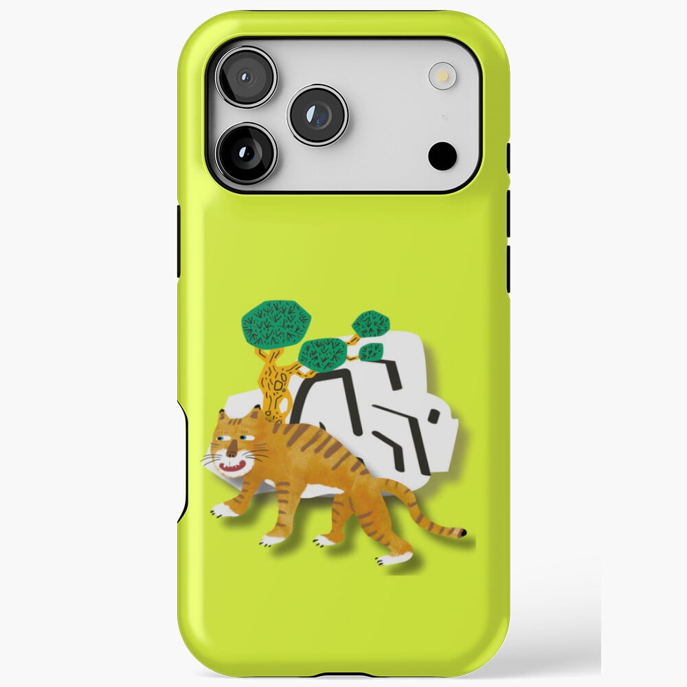 Tiger With Comedic Expression Funny iPhone Case 17 through 11 Pro Max ...