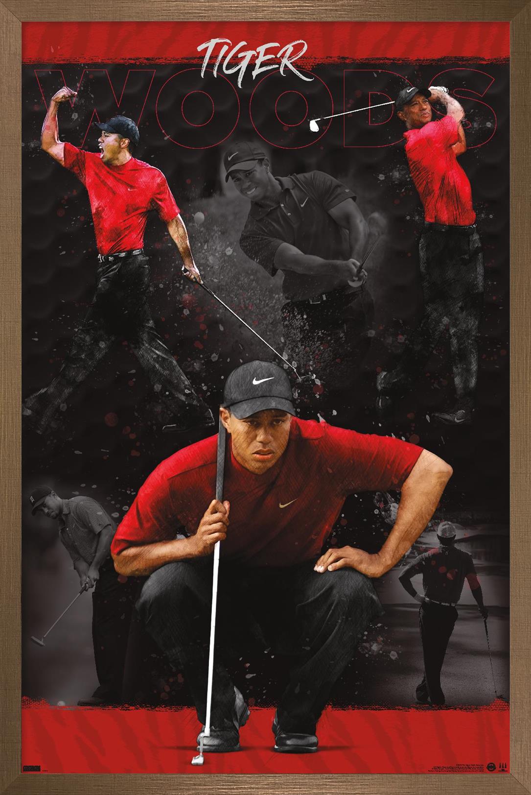 Tiger Woods Sketch Wall Poster 14 725 X 22 375 Framed Walmart Tiger Woods Sketch Wall Poster 14 725 X 22 375 Framed Walmart