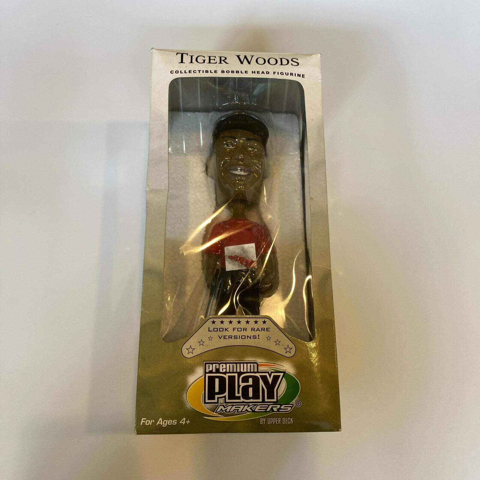 Tiger Woods Upper Deck Premium Playmakers In BOX Red Shirt RARE ...