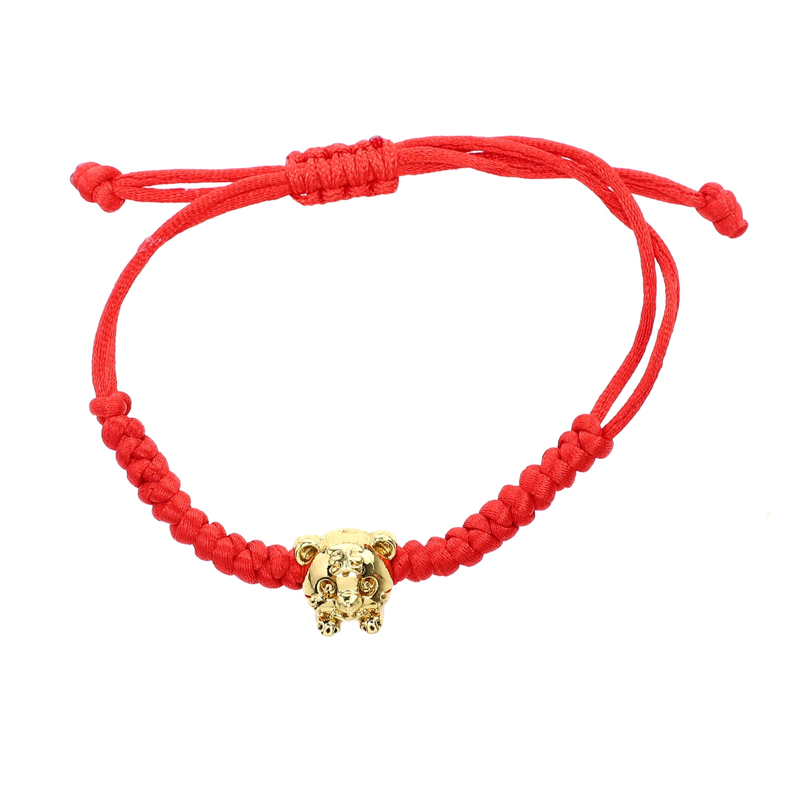 Tiger Year Red String Bracelet Red Knot String Bracelet Amulet For ...