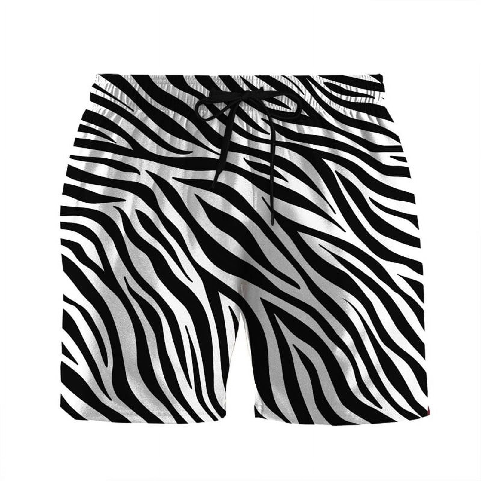 Tiger Zebra Snake 3d Animal Shorts Pants Men Summer Street Beach Gay ...