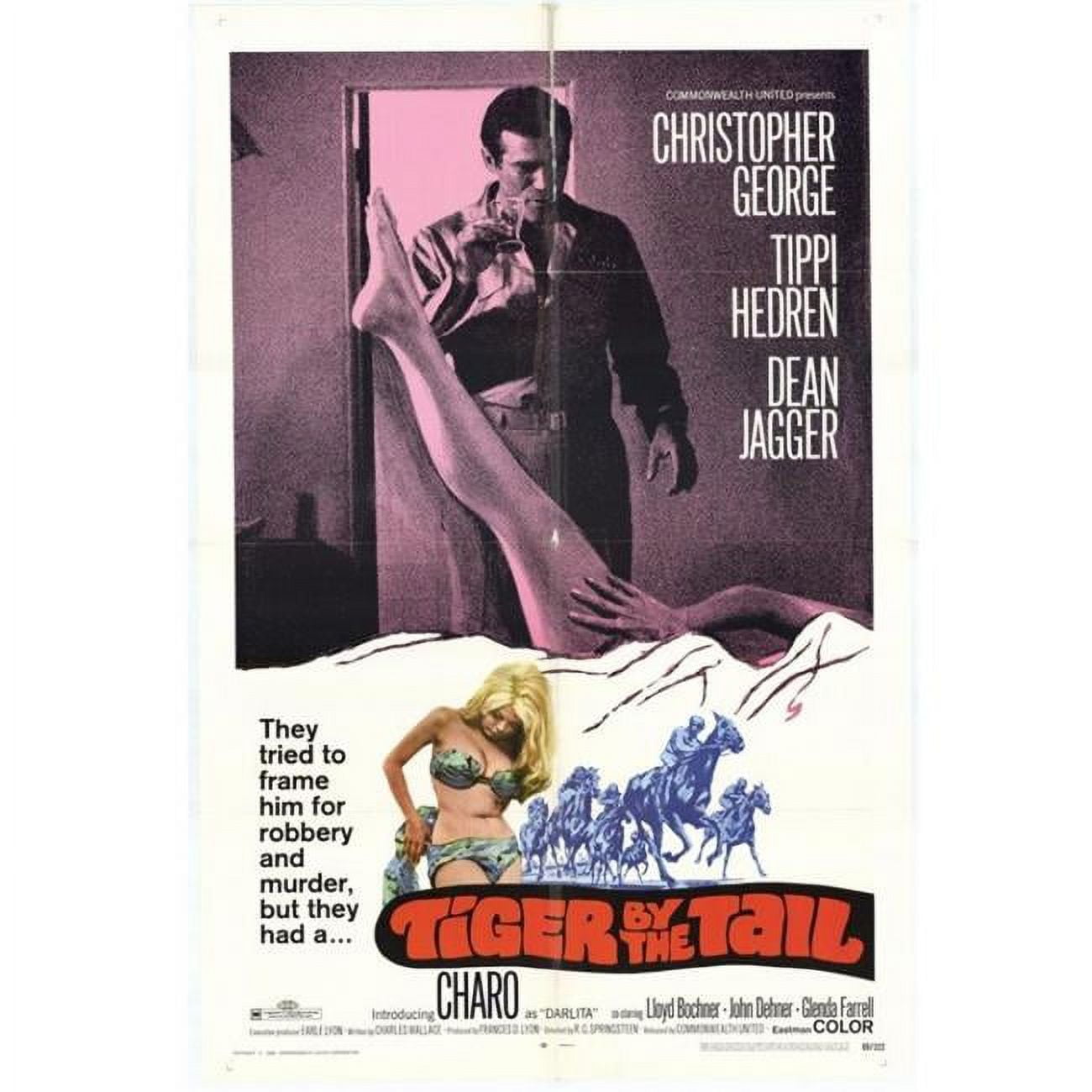 Tiger by the Tail Movie Poster - 27 x 40 in. - Walmart.com