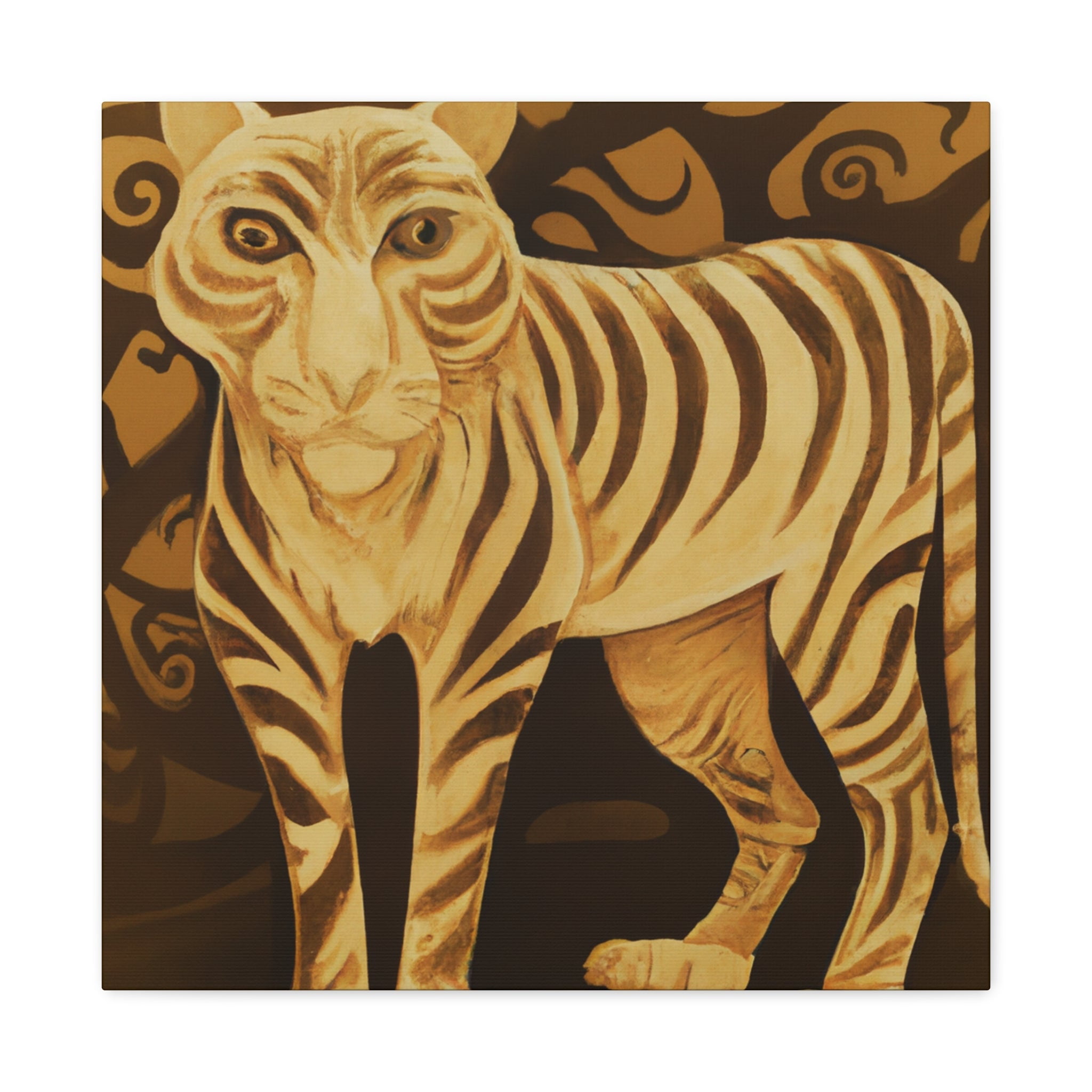 "Tiger in Majestic Splendor" - Canvas - Walmart.com