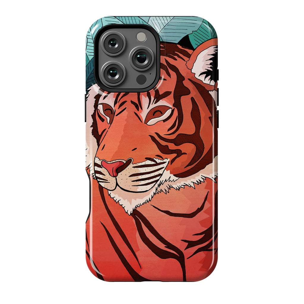 Tiger in the Jungle Tough Cases Wildlife Art for iPhone 11-17 - Walmart.com