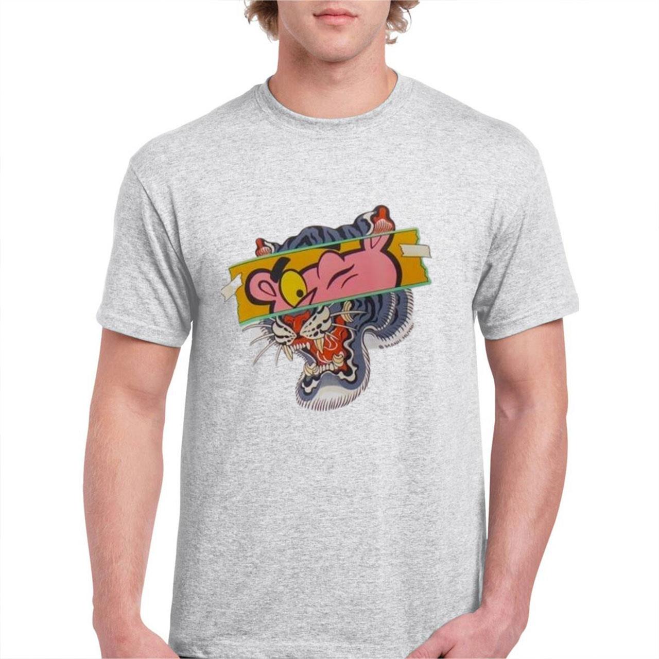 Tiger x Pink Panthers T Shirt-removebg-preview - Walmart.com