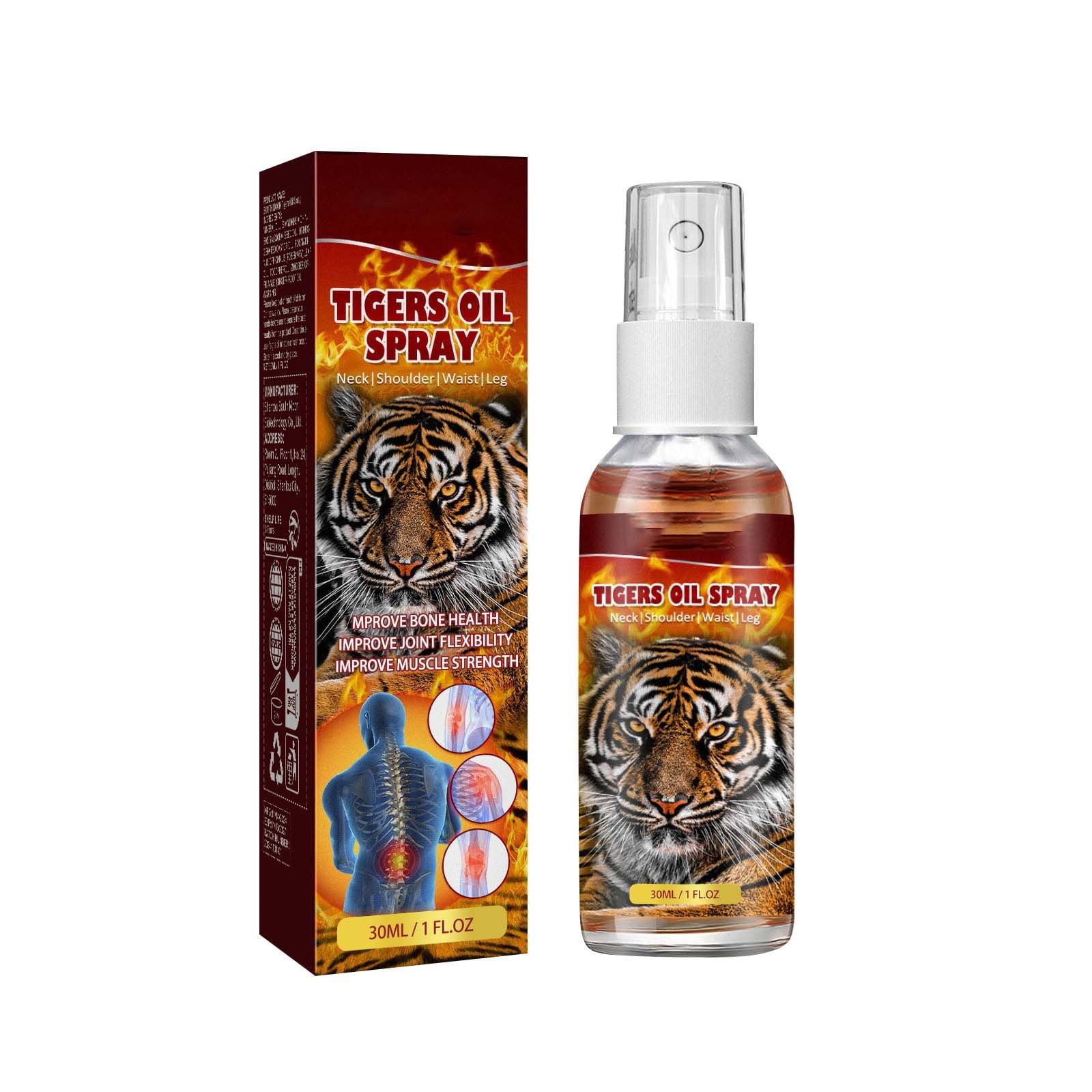 TigerBalm Oil Spray Relieves Body Joints and Knee Discomfort External ...