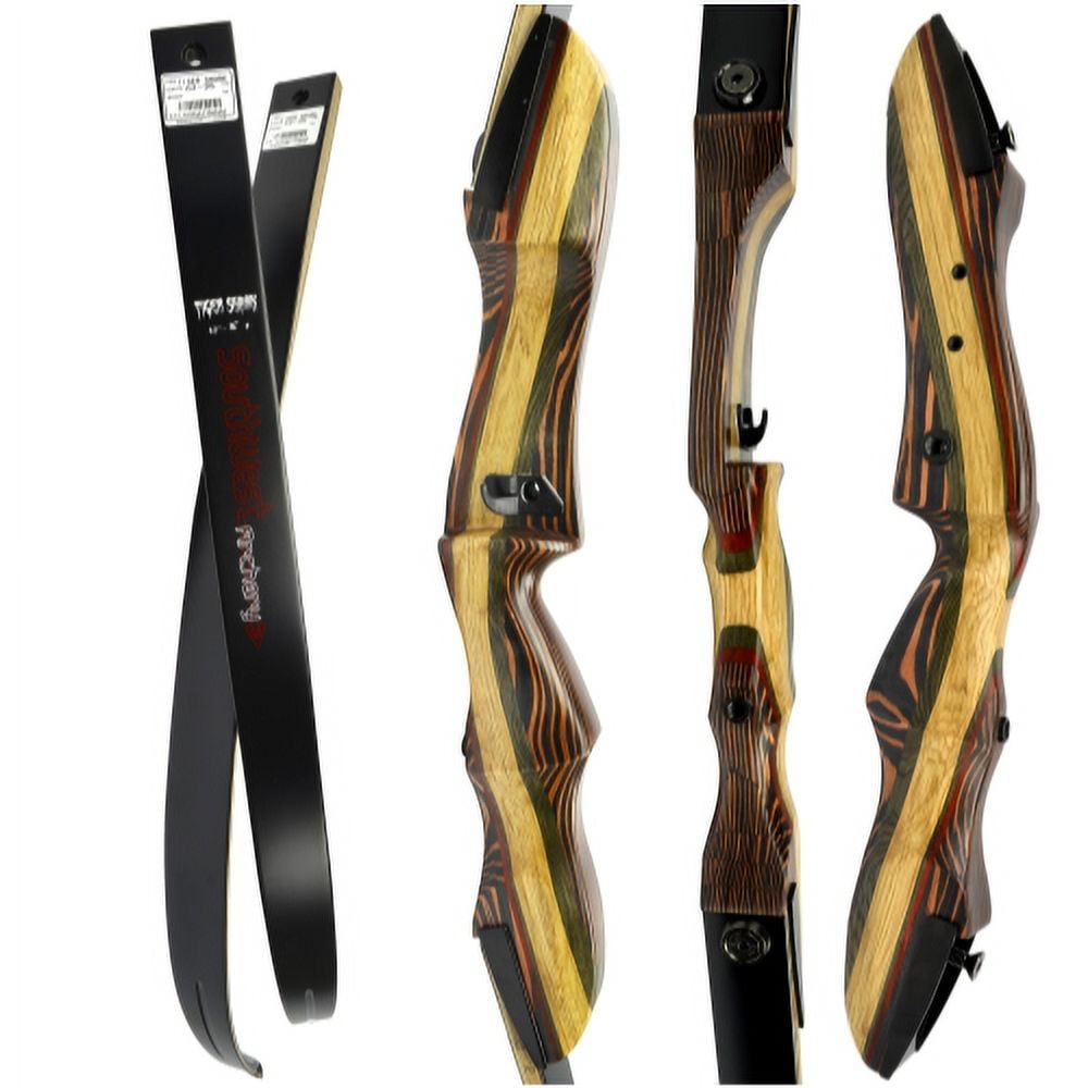TigerShark Premium Takedown Recurve Bow by Southwest Archery USA - L35 ...