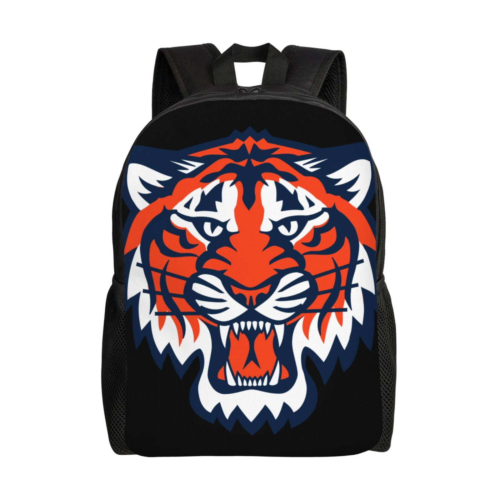 Tigers Adjustable Student Backpack Custom Football Fans Travel Laptop ...