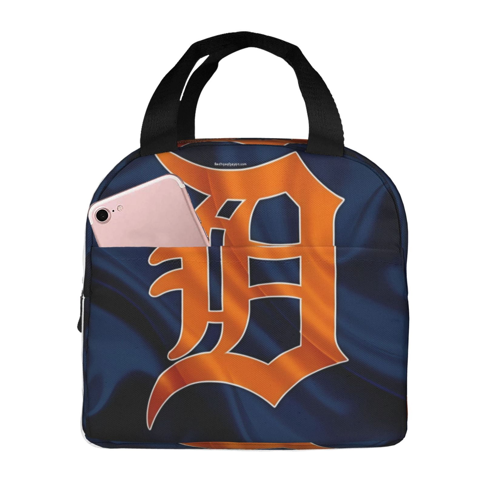 Tigers Baseball Team Campus Insulated Lunch Bag, Leak-Proof Lunch Box ...