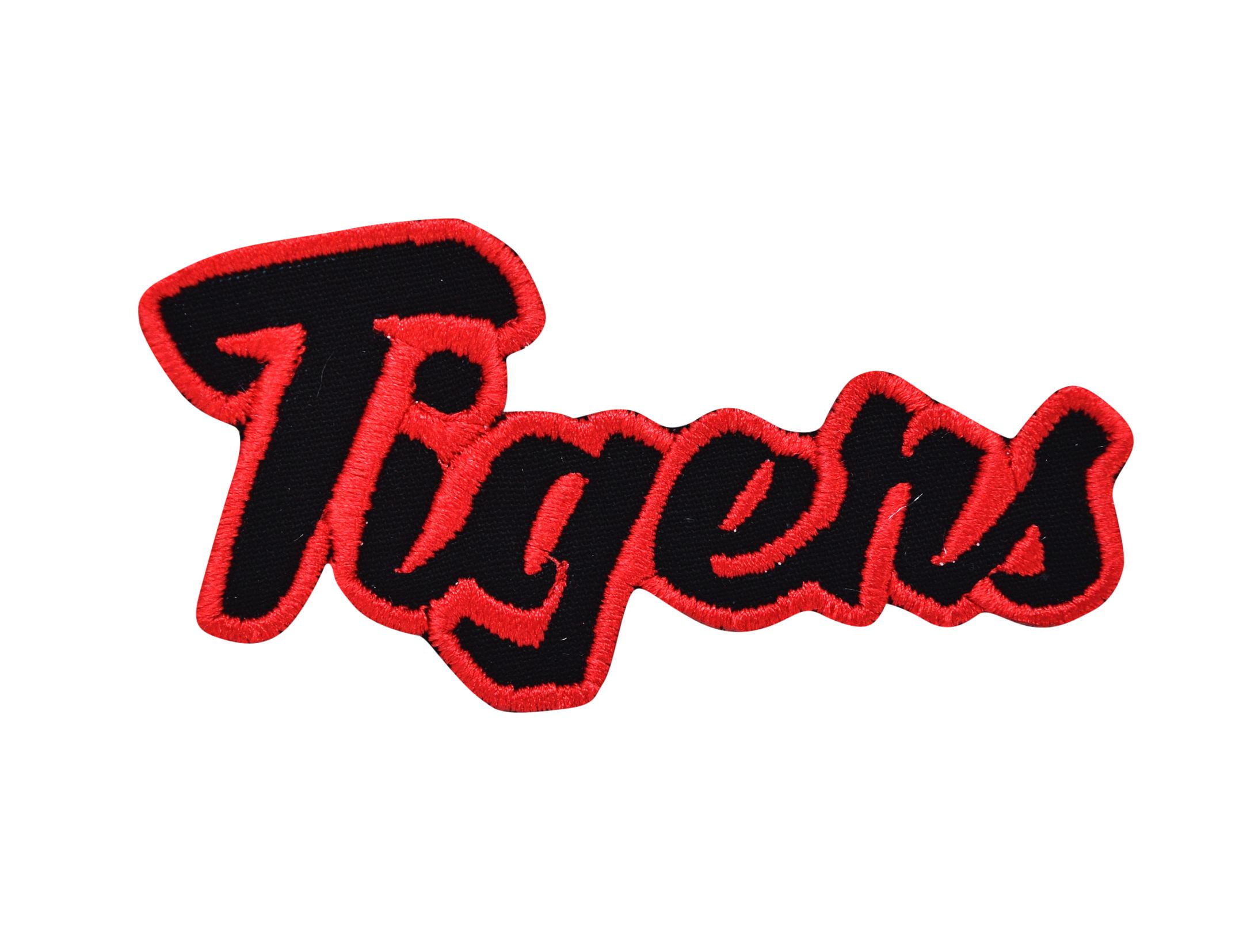 Tigers - Black/Red - Team Mascot - Words/Names - Iron on Applique ...