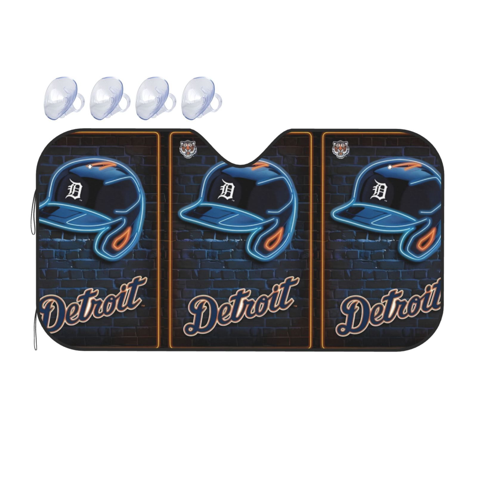 Tigers Car Windshield Sun Shade Foldable Front Windshield Shade for Sun ...