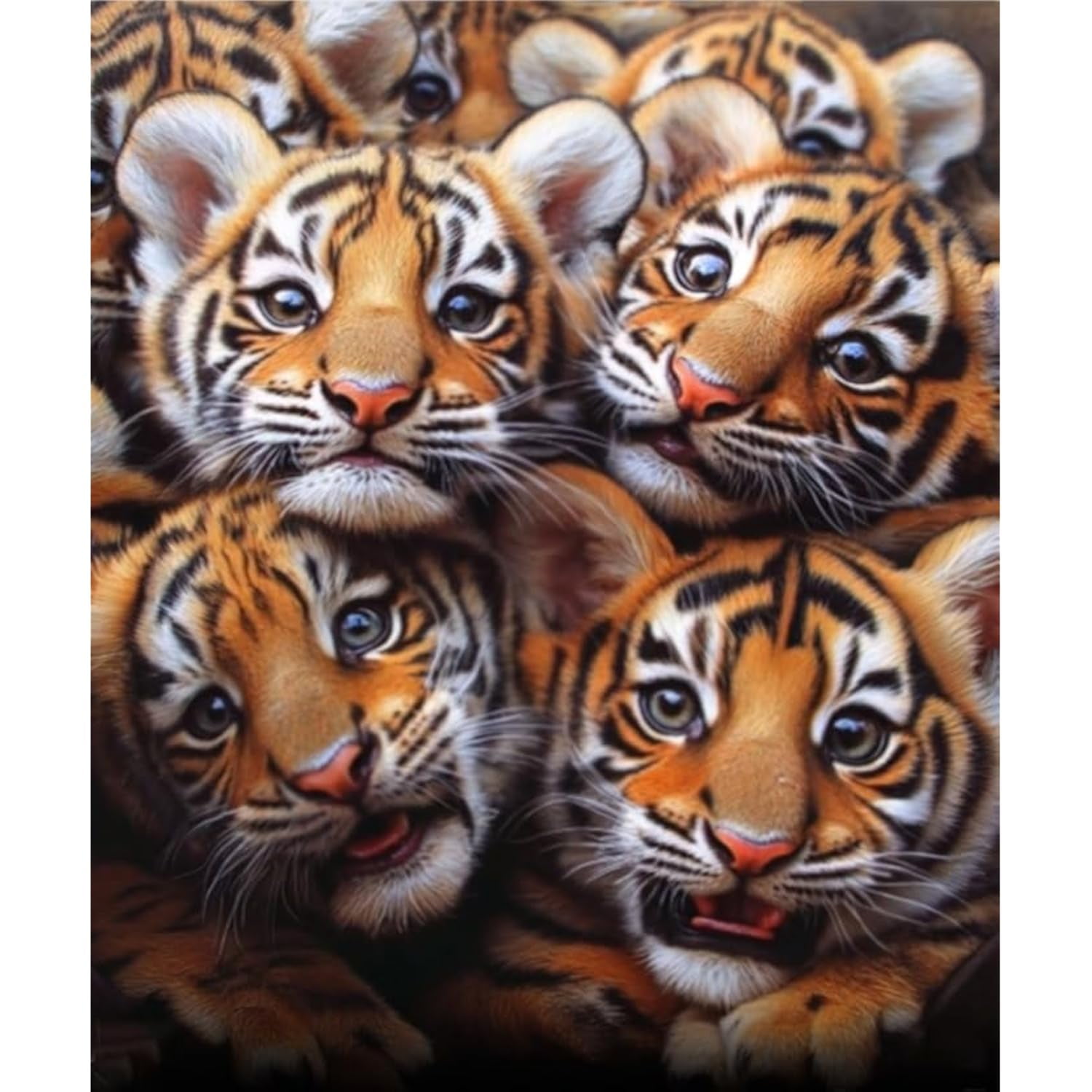 Tigers Jigsaw Puzzle for Adults 500 Pieces Tiger Cub Big Cat Puzzle ...