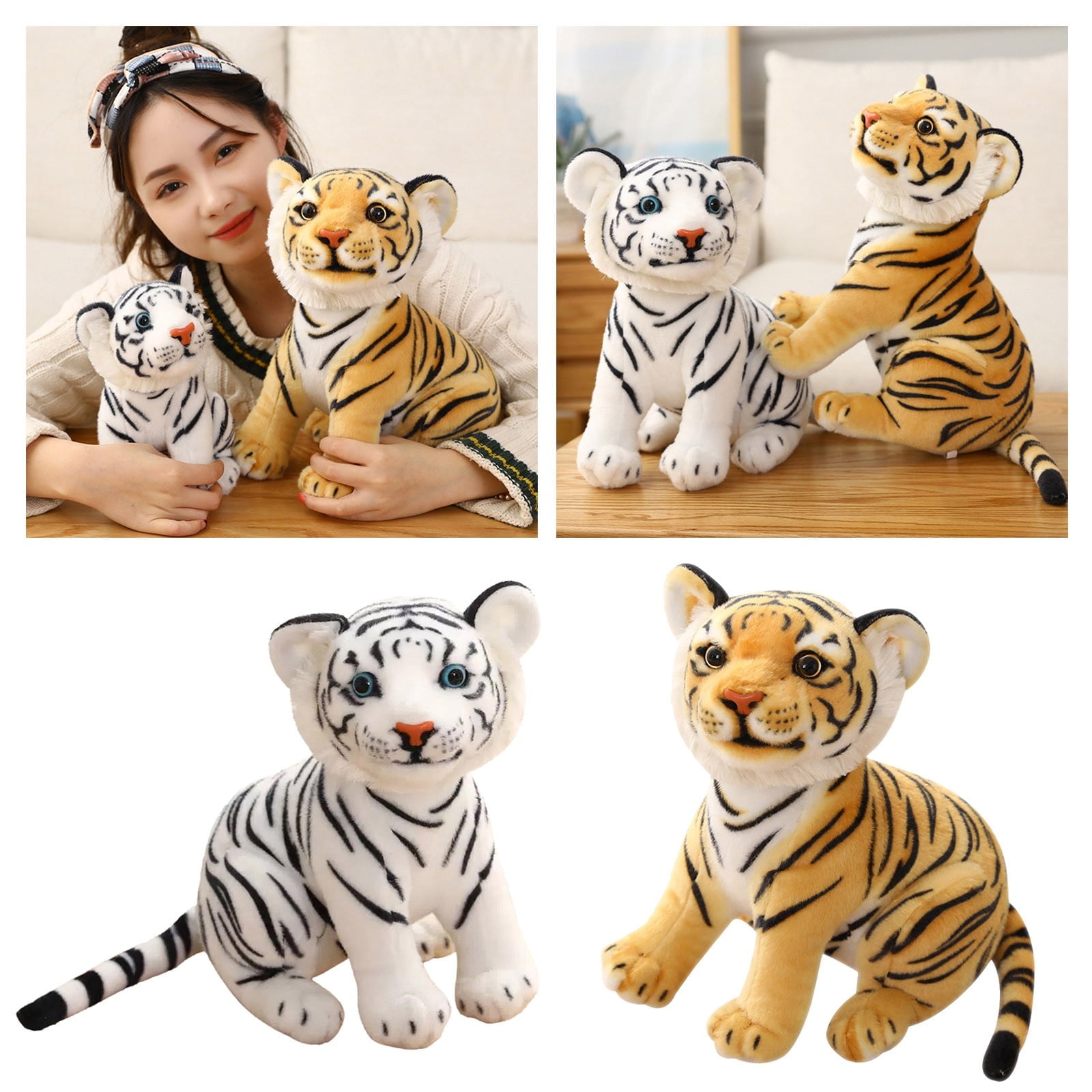 Tigers Plush Toy Stuffed Animal Plush Cat - by Tiger Tale Toys Cute ...