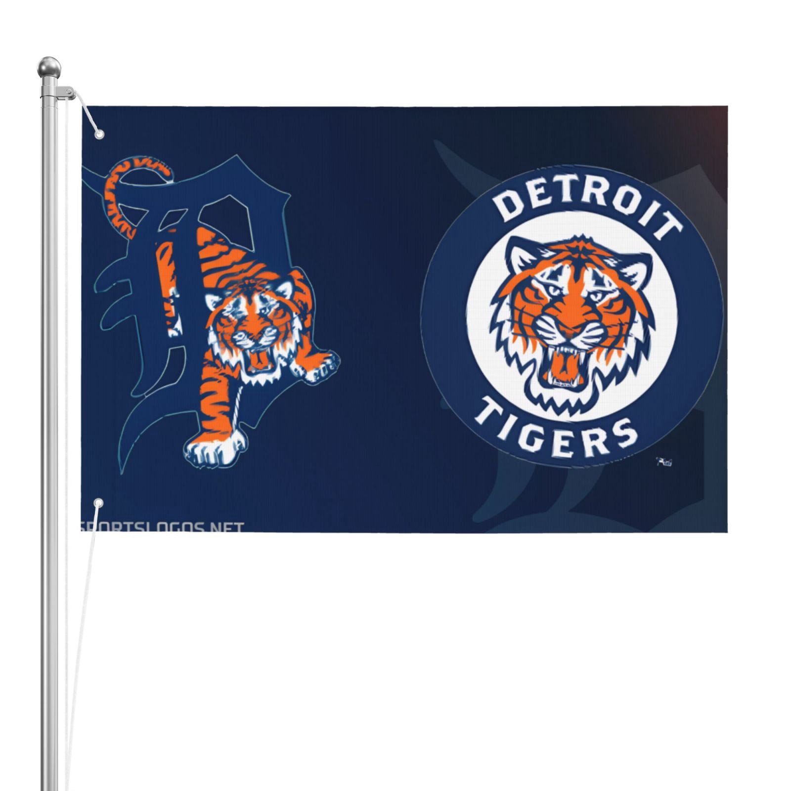 Tigers Three Layer personalized Double Sided Flag Football Fans ...