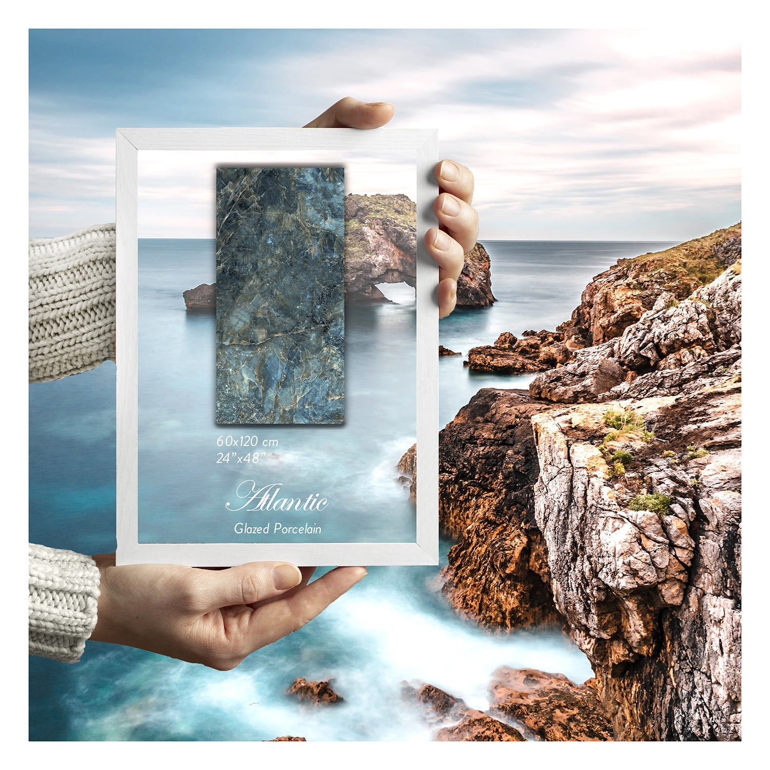 Tigers Tile Corp - 24"x48" - Porcelain tile (10 Box), The ATLANTIC ...