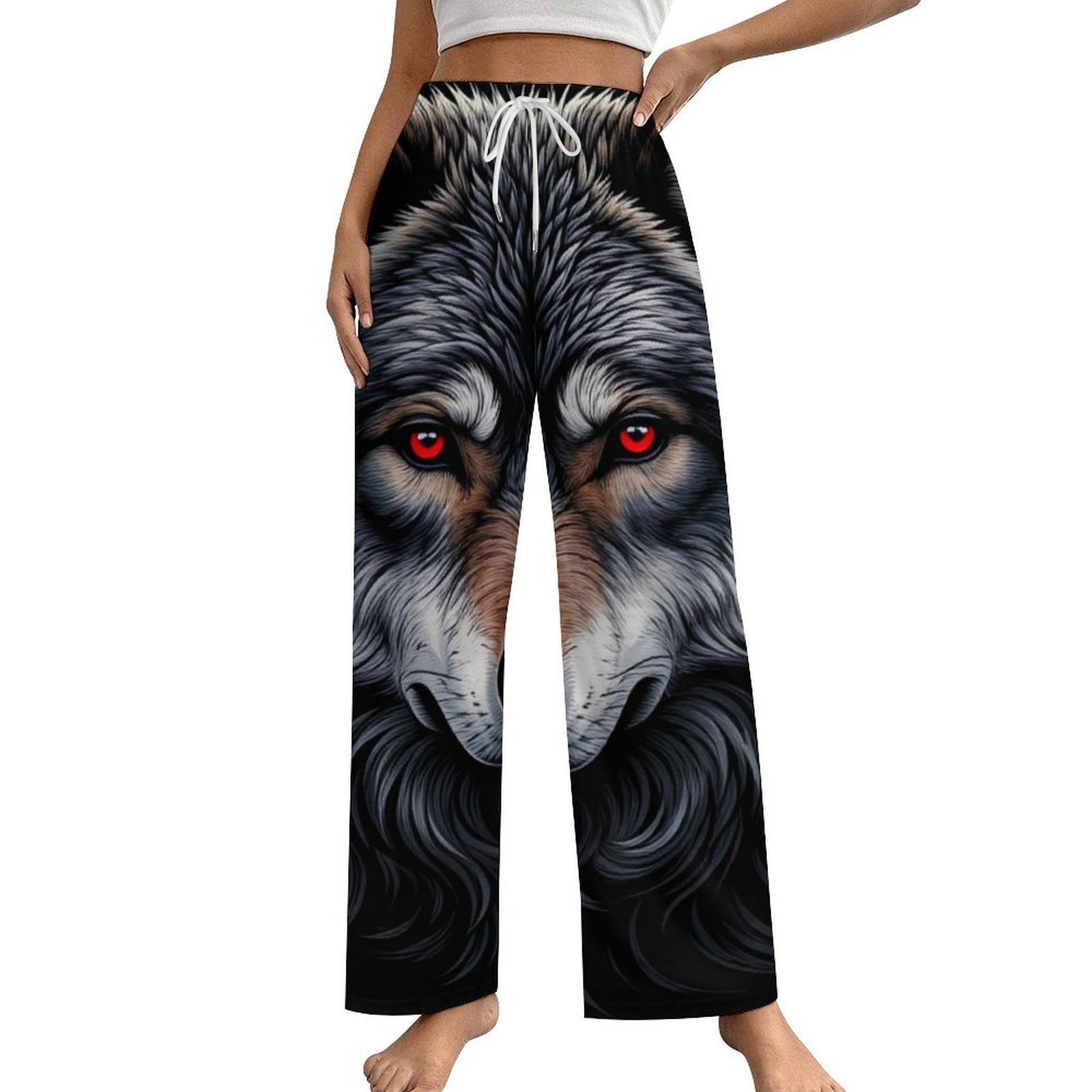 Tigers Wolves Zebras Animals Pajamas Leisure Trousers Soft Warm ...