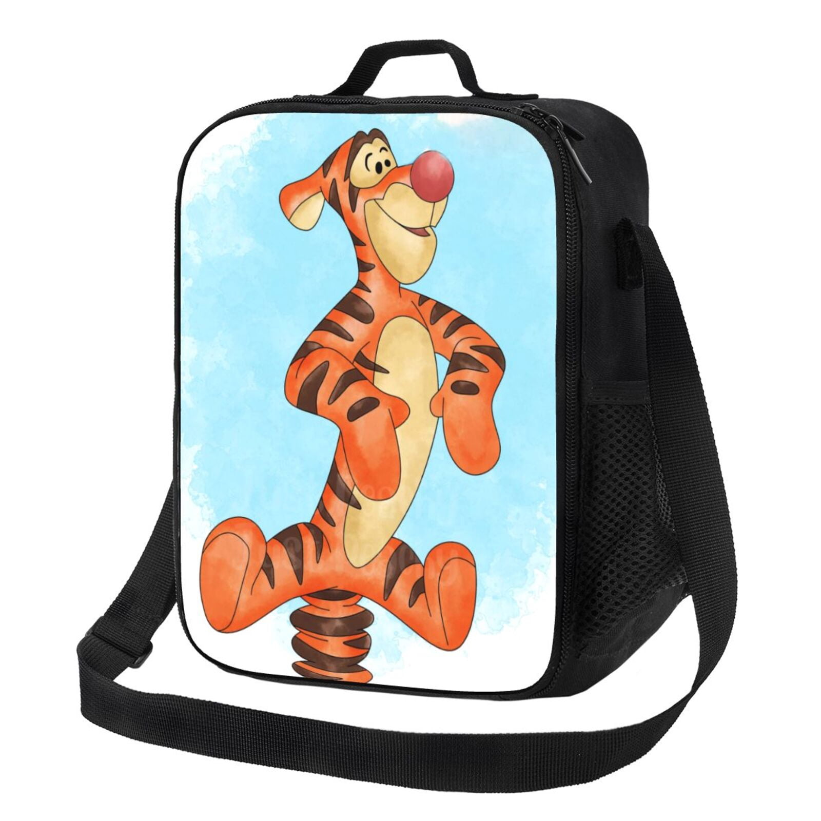 Tigger Cartoon Insulated Lunch Bag With Adjustable Shoulder Strap ...