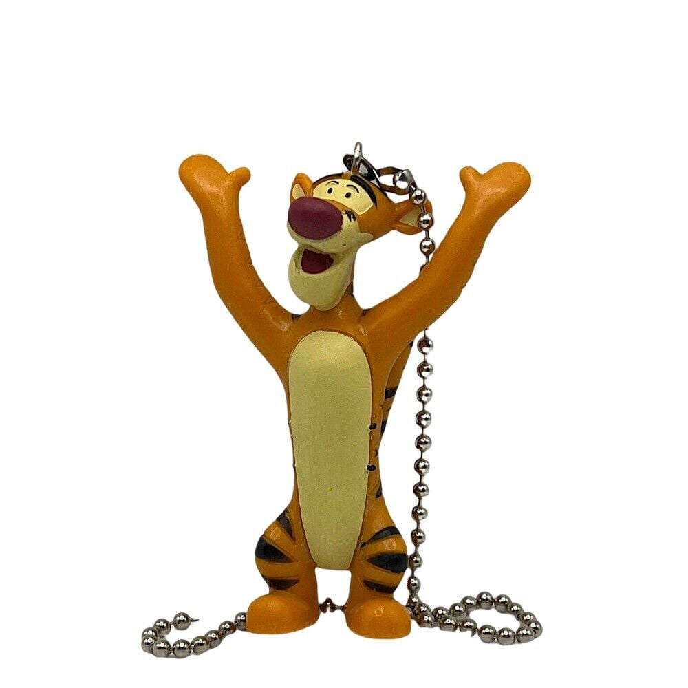 Tigger Tiger 3” PVC Fan Lamp Light Pull Chain Figure Figurine Rare New ...