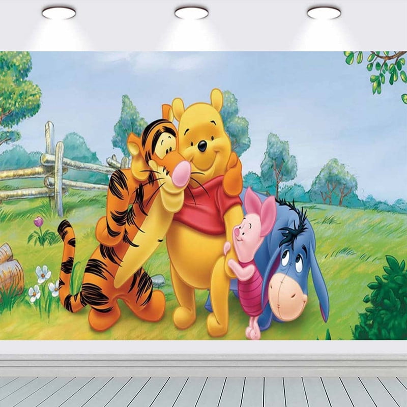 Tigger Winnie the Pooh Tiger Taspestry Wall Decor Backdrop Banner Party ...