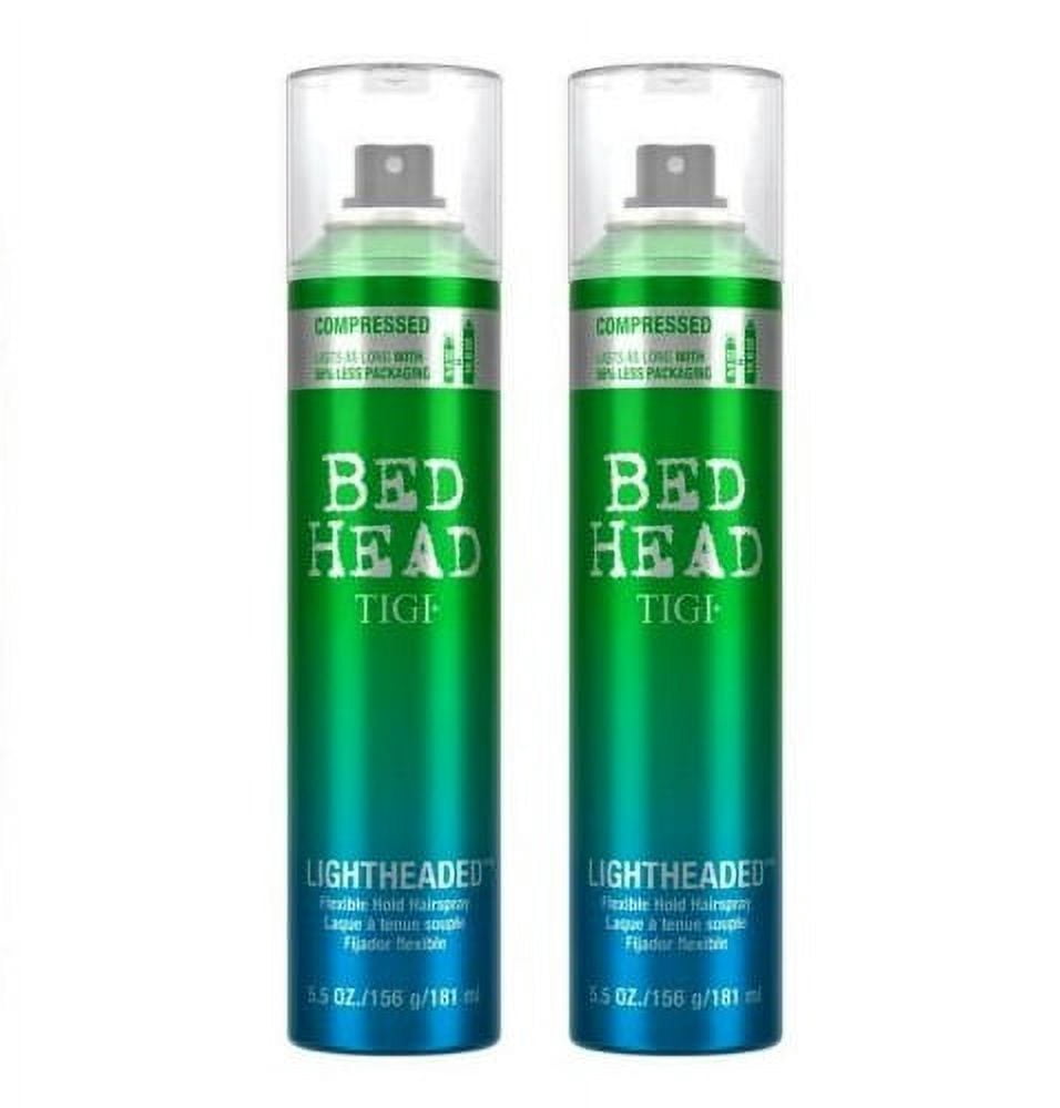 Tigi Bed Head Lightheaded Flexible Hold Hairspray 5.5 oz - 2 Pack ...