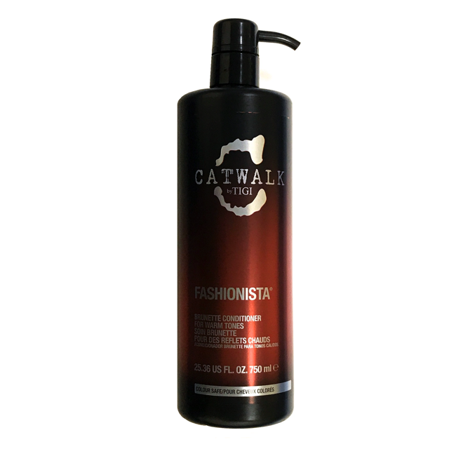Tigi Catwalk Fashionista Brunette Conditioner 25.36 Oz, For Warm Tones ...